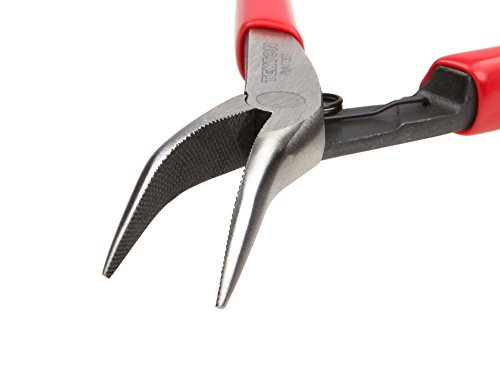 TEKTON Mini Bent Long Nose Pliers | PMN11301