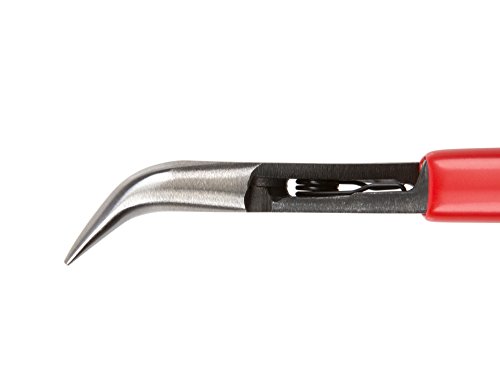 TEKTON Mini Bent Long Nose Pliers | PMN11301