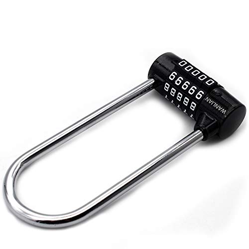 Large Lengthened Beam Locker Cabinet Door Handles Combination Lock Padlock Combination Lock, Gym Lock, 5 Digit Combination Padlock, Safety Padlock, Safety Lock, Luggage Locker, Wardrobe, Gym Locker,