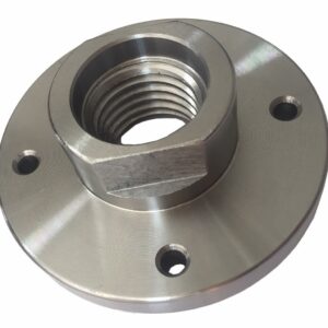 Steel Face Plate 1"-8 Threaded for Wood Lathe Turning (3")