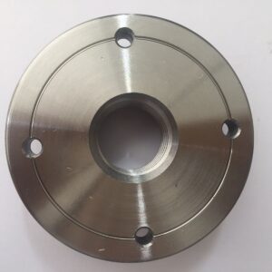 Steel Face Plate 1"-8 Threaded for Wood Lathe Turning (3")