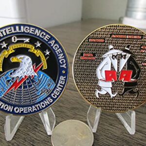 Central Intelligence Agency Information Operations Center IOC CIA Cyber Security Spy vs Spy Challenge Coin