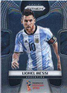 2018 panini prizm world cup soccer #1 lionel messi argentina futbol card