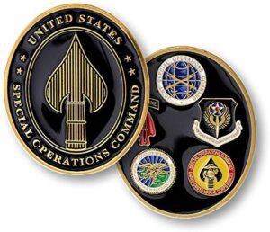 u.s. special operations command challenge coin