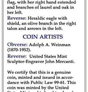 2018 1 Ounce American Silver Eagle .999 Fine Silver with Our Certificate of Authenticity