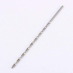 4mm extra long drill bit 200mm hss twist drill straight shank auger drill bit for wood