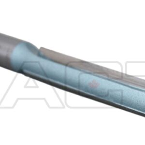 Accusize Industrial Tools Double Flute Extra Long Straight Carbide Tipped Router Bit, 1/2'' Diameter, 3'' Depth, 1/2'' Shank, 4.7'' Oal, 0021-0828