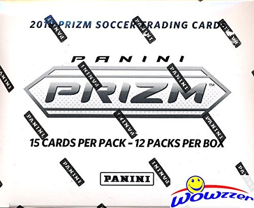 2018 Panini Prizm FIFA World Cup Soccer MASSIVE Factory Sealed JUMBO FAT PACK Box with 180 Cards Including (36) EXCLUSIVE RED & BLUE WAVE PRIZMS! Look for Auto’s of Messi,Ronaldo, Pele,Maradona & More