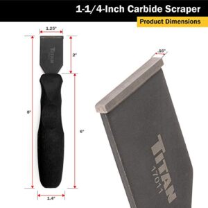 Titan - 1-1/4 Carbide Scraper (17011)