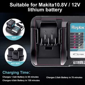 DC10WD BL1015 Battery Charger Replace for MAKITA 10.8V 12V BL1016 BL1021B BL1041B FD05 DT03 RJ03Z SH02Z PH04Z DC10SB Charger