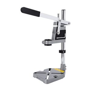 benchtop drill press, drill workbench repair tool clamp universal bench clamp drill press stand workbench repair tool for drilling collet workshop, single hole aluminum base