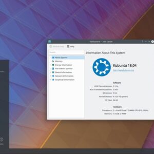 Kubuntu Linux 18.04 DVD - Gorgeous Desktop Live DVD - Official 64-bit Release