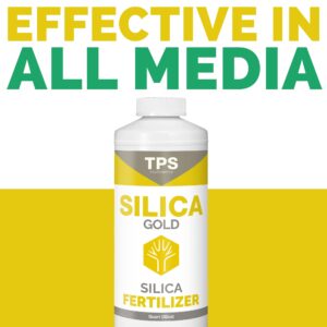 Silica Gold Plant Strength Nutrient and Supplement with Bioavailable Silicon by TPS Nutrients, 1 Quart (32 oz)