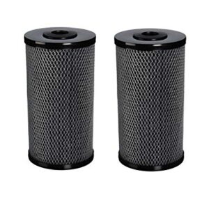 CFS – 2 Pack Carbon Polyester Water Filter Cartridges Compatible with NCP-BB Models – Remove Bad Taste and Odor – Whole House Replacement Filter Cartridge – 9-3/4” x 4-1/2”