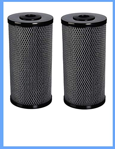 CFS – 2 Pack Carbon Polyester Water Filter Cartridges Compatible with NCP-BB Models – Remove Bad Taste and Odor – Whole House Replacement Filter Cartridge – 9-3/4” x 4-1/2”