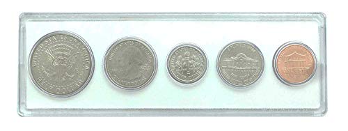 2011-5 Coin Birth Year Set in American Flag Holder Uncirculated