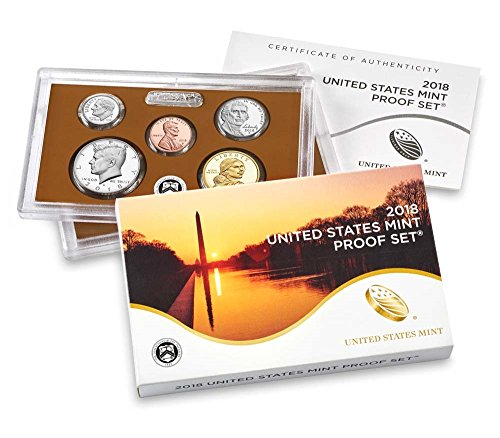 2018 S 10 Coin Clad Proof Set in OGP with CoA Proof