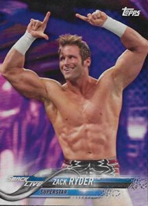 2018 topps wwe #99 zack ryder