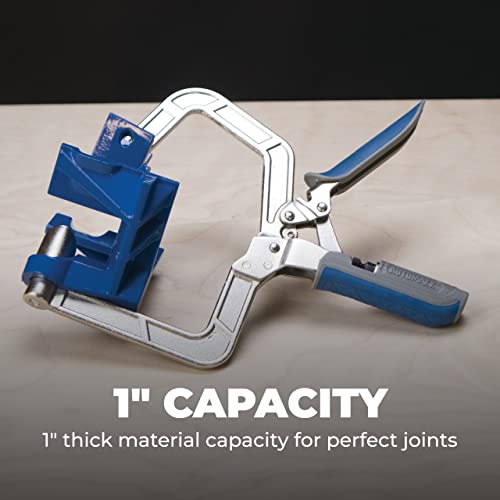 Kreg KHCCC 90 Degree Corner Clamp - Right Angle Clamp - Corner Clamp & T-Joint Clamp - Corner Clamps for Woodworking - Carpentry Tools & Accessories