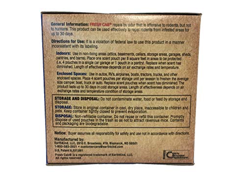 Fresh Cab Rodent Repellent, 6 Pack