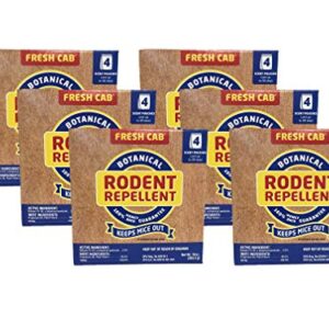 Fresh Cab Rodent Repellent, 6 Pack