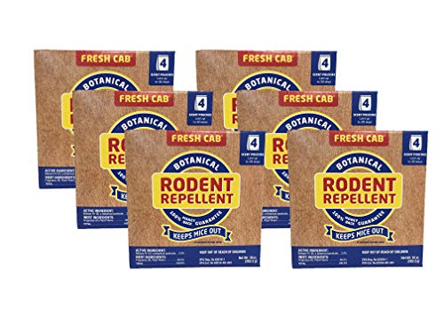 Fresh Cab Rodent Repellent, 6 Pack