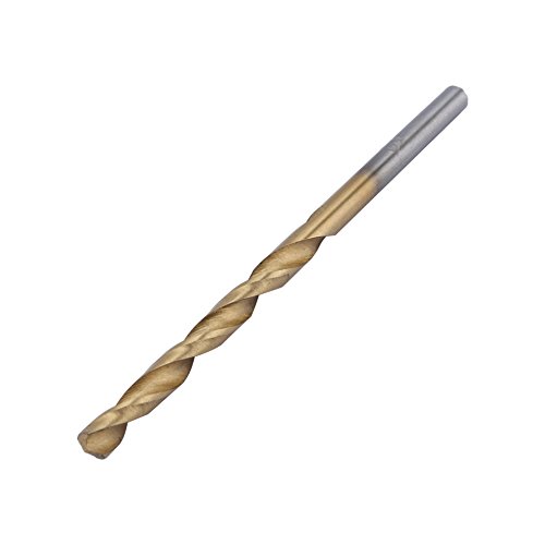 50Pcs Twist Drill Bit Set HSS Shank Titanium Coated High Speed Steel Mini Drill Bit Micro Exactness 1/1.5/2/2.5/3mm Perfect for Wood Plastic Steel and Aluminum Alloy