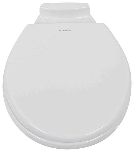 DOMETIC 385312073 Replacement Slow Close Wooden Seat/Cover for 310 Series Gravity-Flush Toilet - White