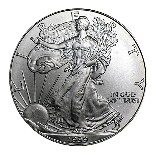 1999 Silver Eagle In US Mint Gift Box $1 Brilliant Uncirculated