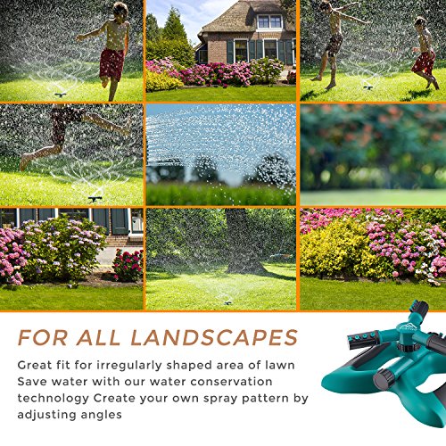 Sprinklers for Yard, Lawn Sprinklers for Yard, Water Sprinkler for Lawn, Grass Sprinkler for Lawn, Sprinklers for Yard Large Area, Yard Sprinkler System, Sprinklers for Yard System - 2023 Updated