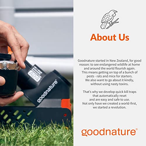 Goodnature Automatic Paste Pump, Rat and Mouse Paste Pump, Chocolate Formula, Pet-Friendly Pest Lure