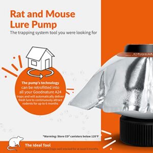 Goodnature Automatic Paste Pump, Rat and Mouse Paste Pump, Chocolate Formula, Pet-Friendly Pest Lure