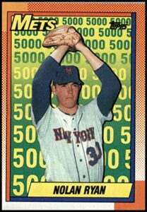 1990 topps #2 nolan ryan mets