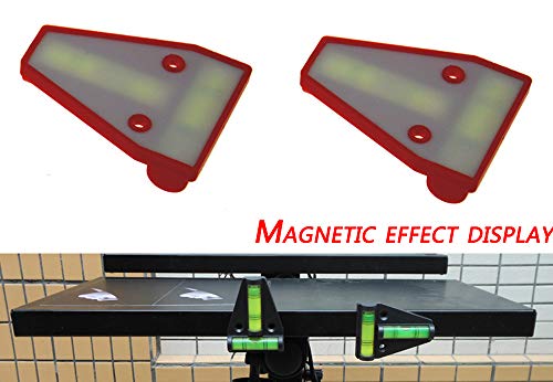 T level consists of GFNT tools, horizontal instruments, horizontal bubbles, trailers, tripod, machinery, shelves and other magnetic functions (4 packs).