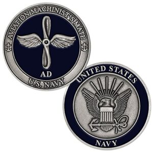 u.s. navy aviation machinists mate challenge coin