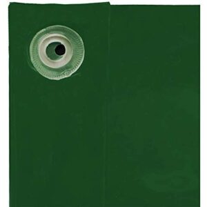 VIZ-PRO Green Vinyl Welding Curtain/Welding Screen, 6' x 6'