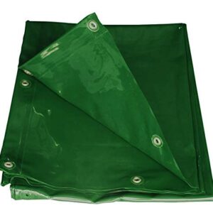 VIZ-PRO Green Vinyl Welding Curtain/Welding Screen, 6' x 6'