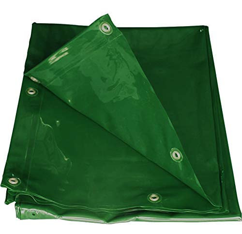 VIZ-PRO Green Vinyl Welding Curtain/Welding Screen, 6' x 6'