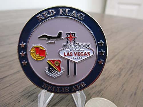 United States Air Force Nellis Red Flag 64th Aggressors 57th Wing Air Combat Command Challenge Coin