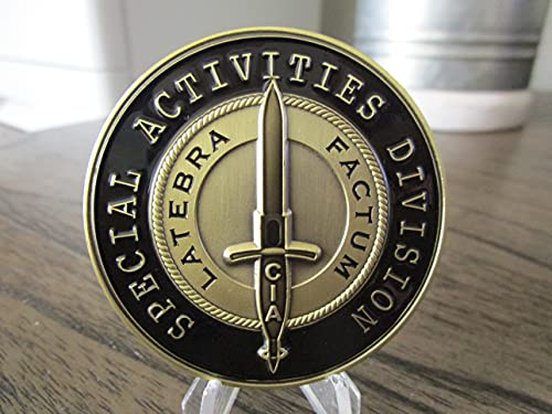 Set of 4 CIA Covert Action Challenge Coins SAD SOG Seal Team VI Grim Reaper