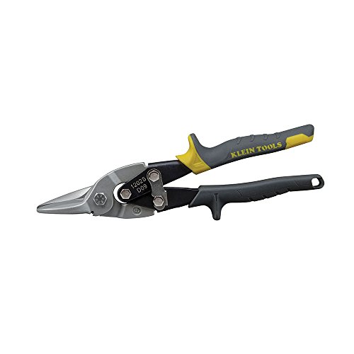 Klein Tools 1202S Metal Shears, Aviation Snips with Wire Cutter, Straight Cut