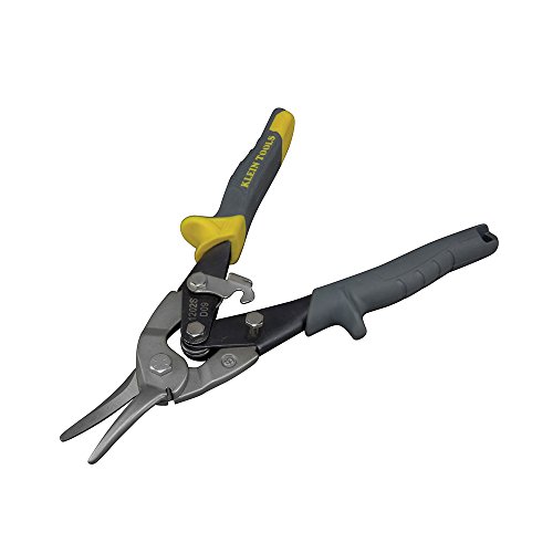 Klein Tools 1202S Metal Shears, Aviation Snips with Wire Cutter, Straight Cut