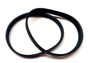 2 pack planer replacement drive poly v belt 135j6 for delta 22-540 22-546 tp300, ryobi ap10, wen 6550