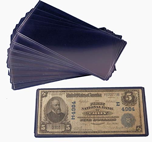 Guardhouse Currency Toploader for Large Banknotes 25 Pack