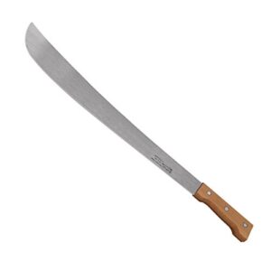 sitepro 17-croc24-w 24" martindale machete with wood handle