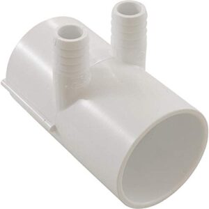 waterway plastics 2" s x 2" s (2) port 3/4" rib barb manifold - sp