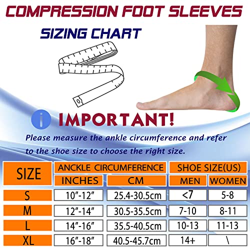 Thx4 Copper Infused Compression Ankle Brace, Silicone Ankle Sleeve Support, Pain Relief from Plantar Fasciitis, Achilles Tendonitis - Reduce Foot Swelling & Prevent Ankle Injuries - (Single)