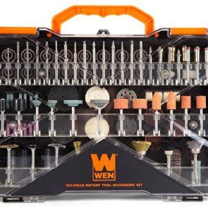 WEN 230282A 282-Piece Rotary Tool Accessory Kit with Carrying Case