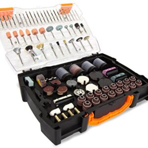 WEN 230282A 282-Piece Rotary Tool Accessory Kit with Carrying Case