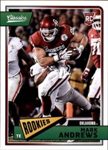 2018 panini classics #255 mark andrews rookie football card